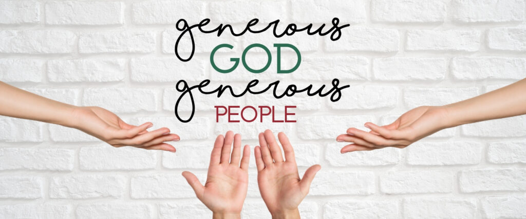 Daily Faith Blog - Day 86 Summary - Being Generous with Our Blessings.